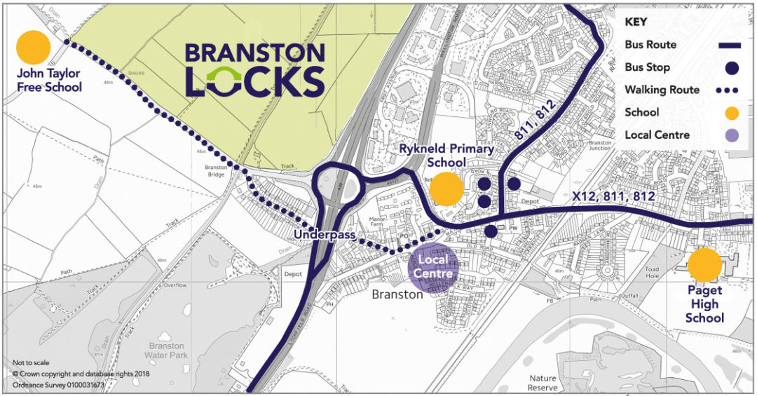 Branston Locks and Sustainable Travel – DTA